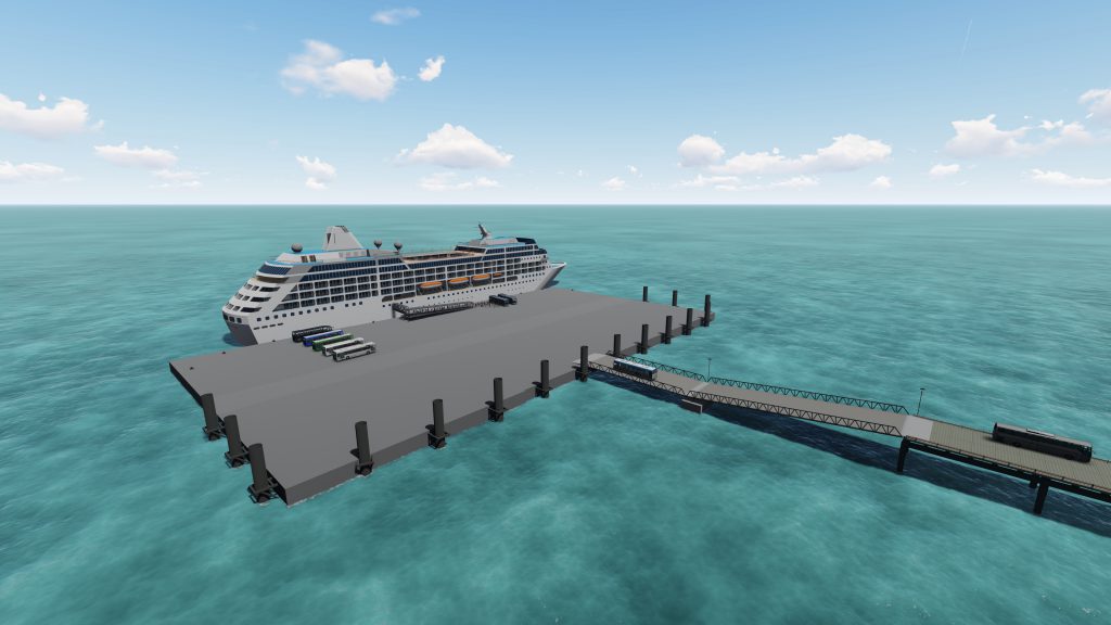 $110 million floating jetty plan approved - Marble