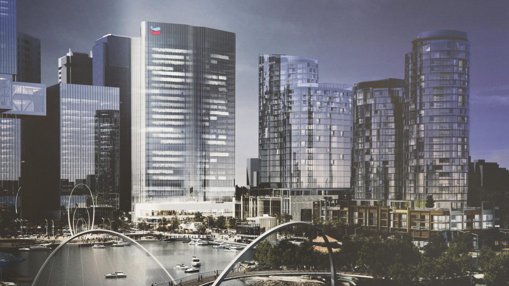 Sod turned on 29-storey Chevron HQ, thousands of jobs to be created ...