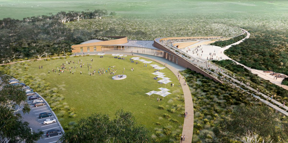 First Look at Twelve Apostles Visitor Centre Unveiled - Marble