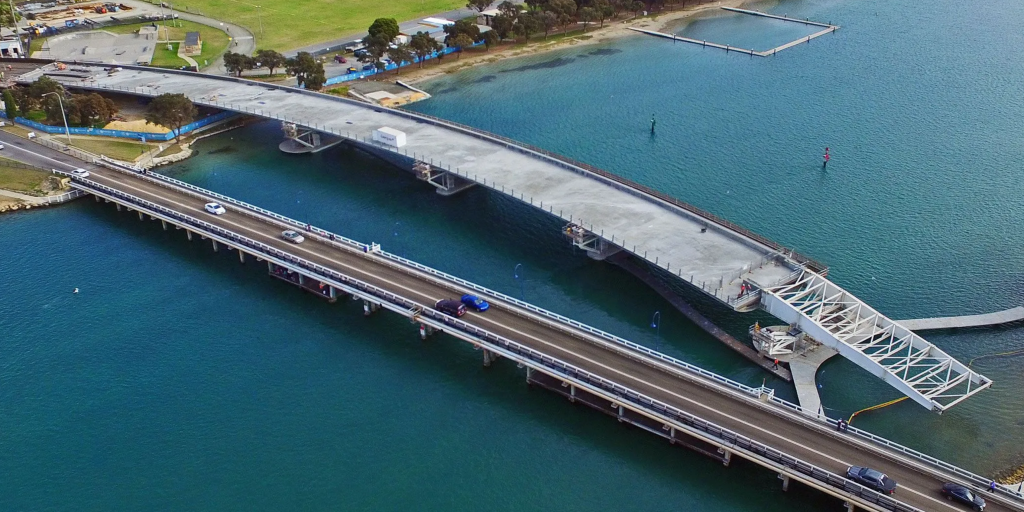 Mandurah Estuary Bridge Expansion: Georgiou Group Wins Project - Marble